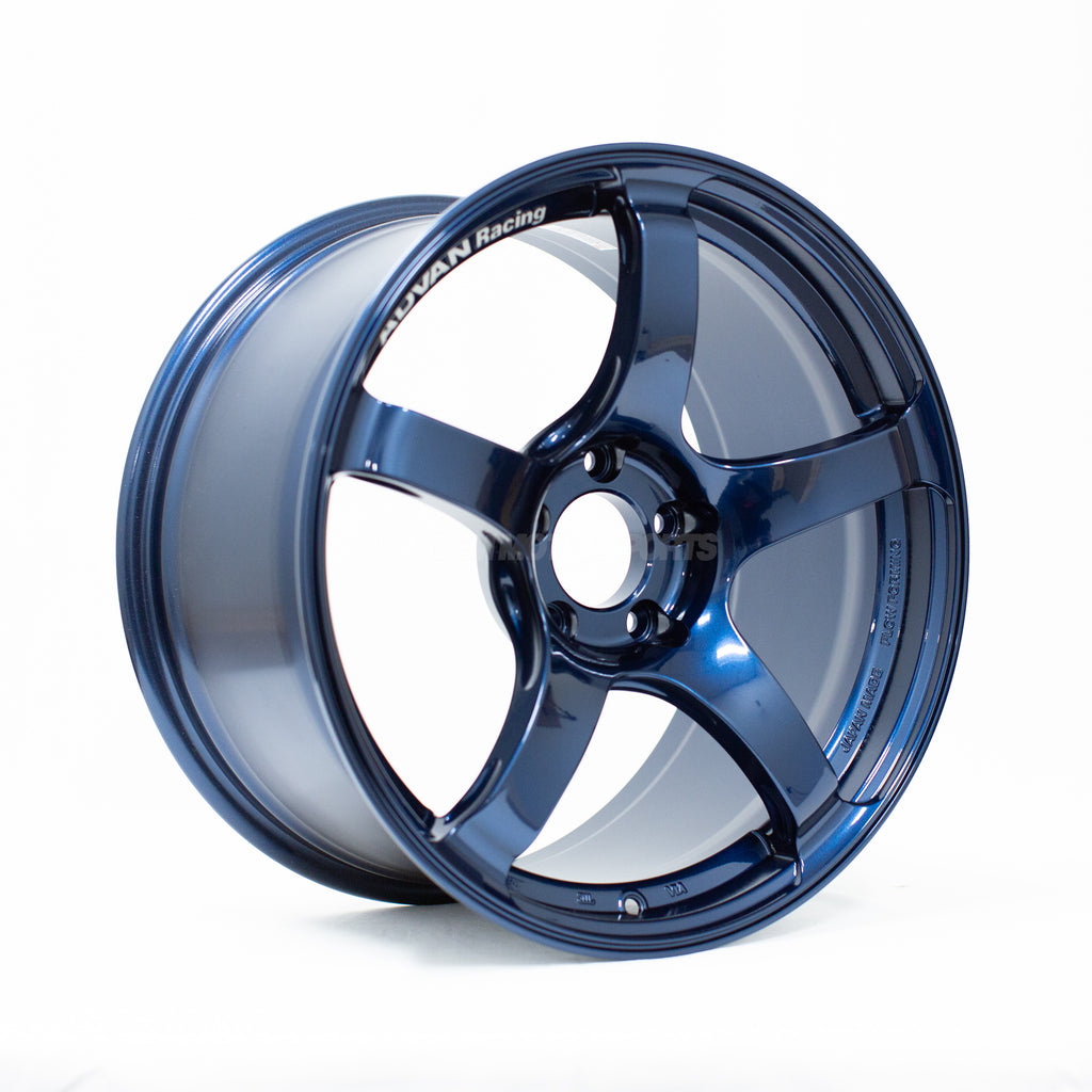 Advan TC-4 - 18x9.5 / +38 / 5x114.3 - Racing Indigo Blue *Set of 4 ...