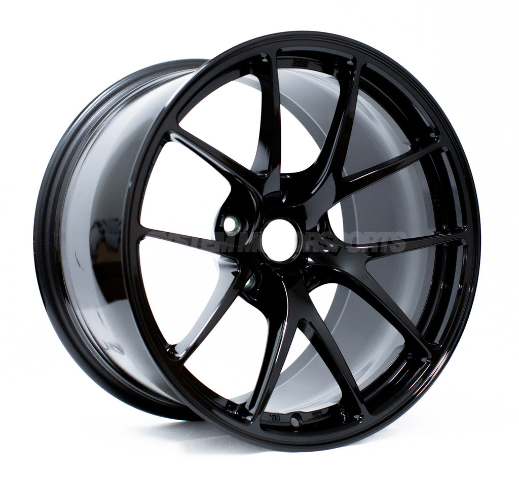 BBS RI-A - 18x9.5 +23 / 18x10.5 +22 / 5x120 - Gloss Black (E46 M3 / E9 – System Motorsports