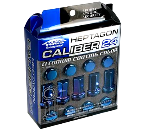 Project Kics Heptagon Caliber 24 Lug Nuts – System Motorsports